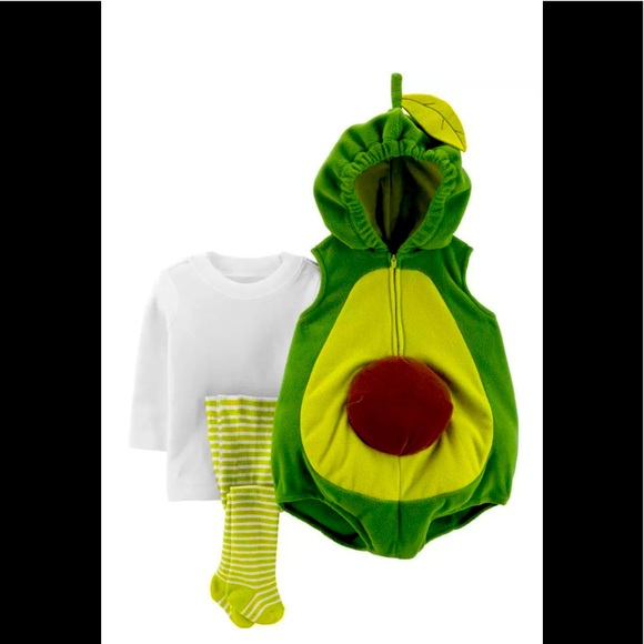 Carter's | Costumes | Nwt 8m Boy Girl Avocado Costume Halloween Dress ...